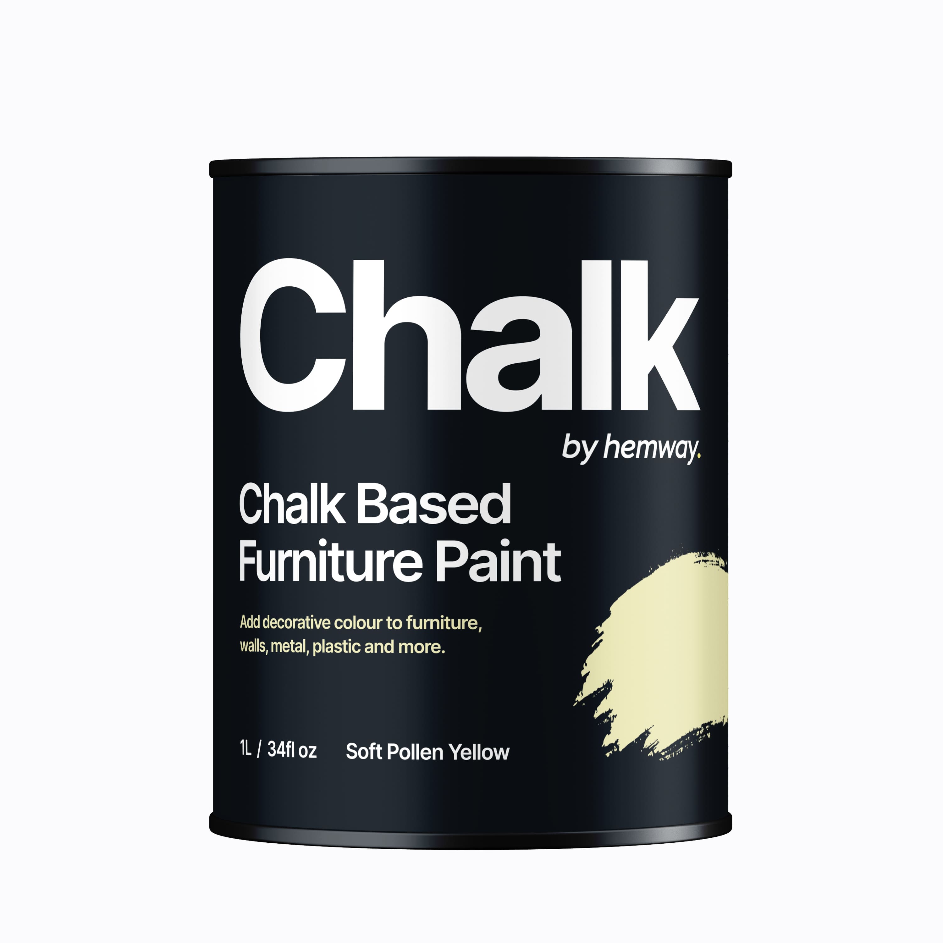 Chalk Based Furniture Paint | Soft Pollen Yellow | Chalky Matt Finish
