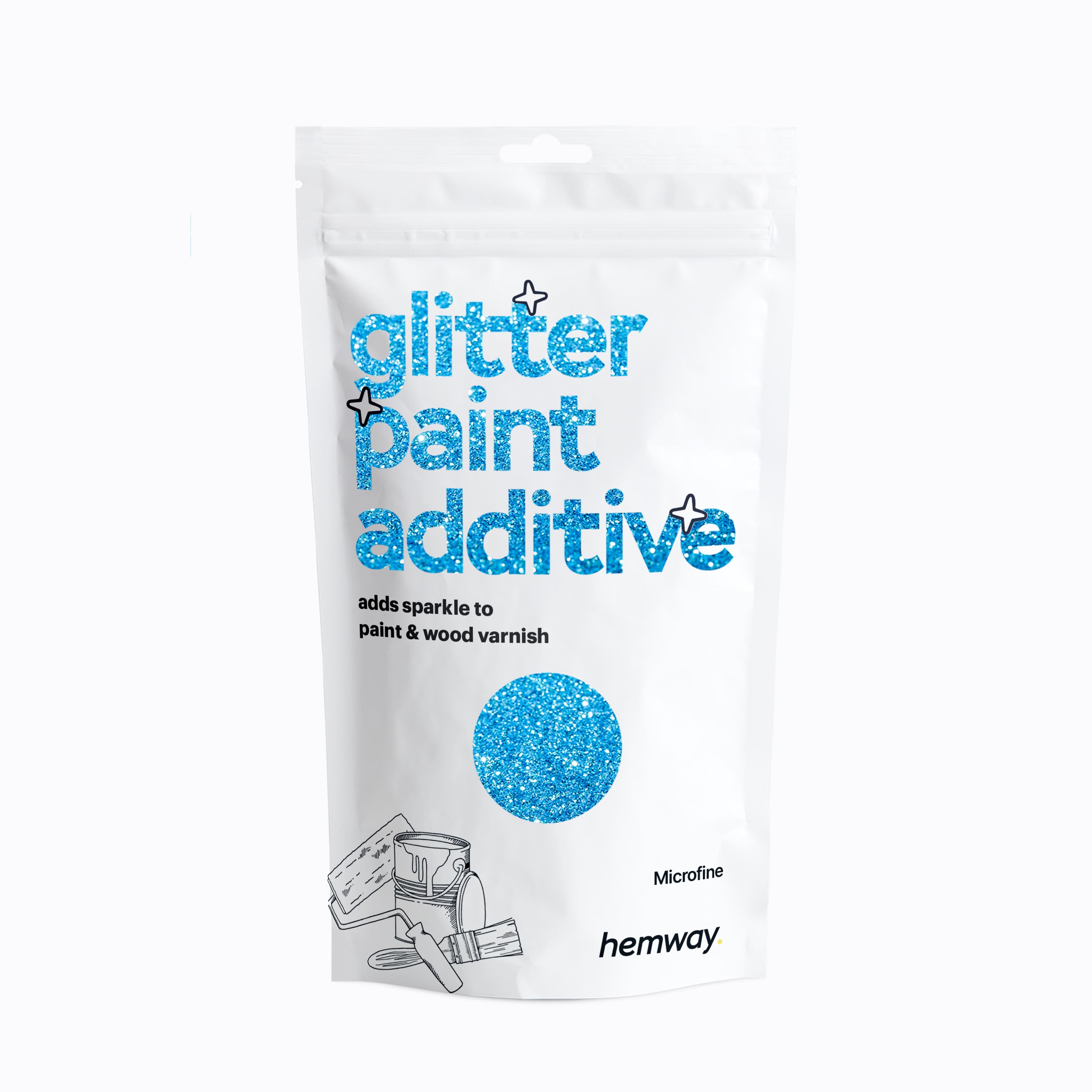 Glitter For Wall Paint | Ocean Blue | Walls & Ceilings | Sparkle Paint