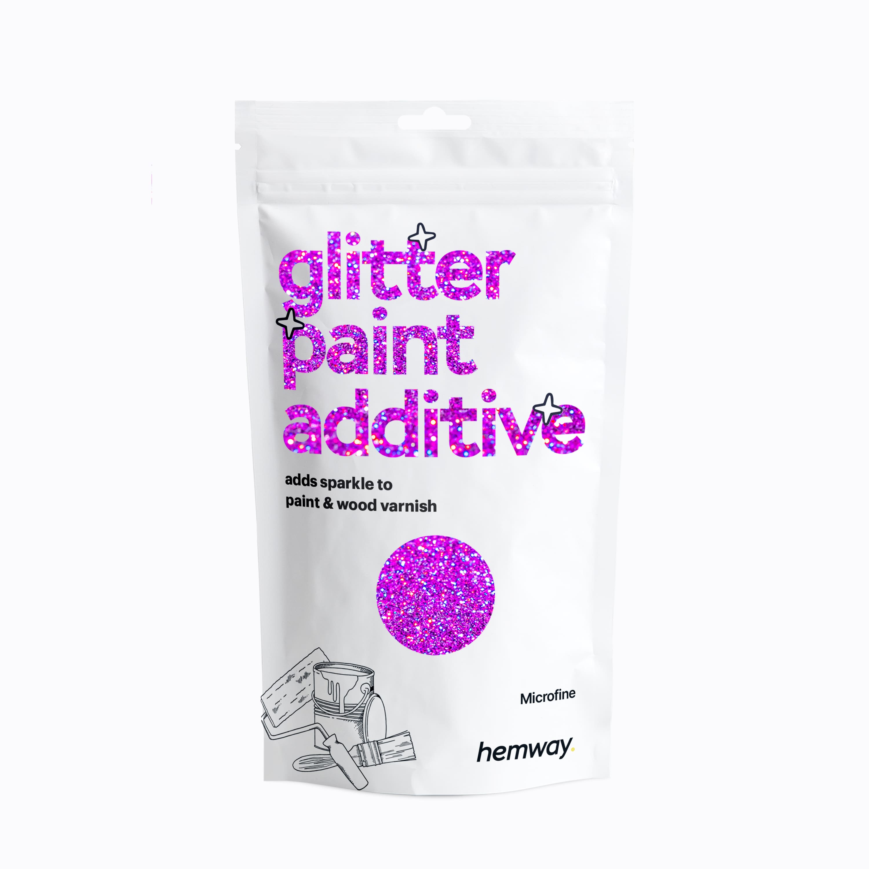 Glitter For Wall Paint | Purple Holographic | Walls & Ceilings ...