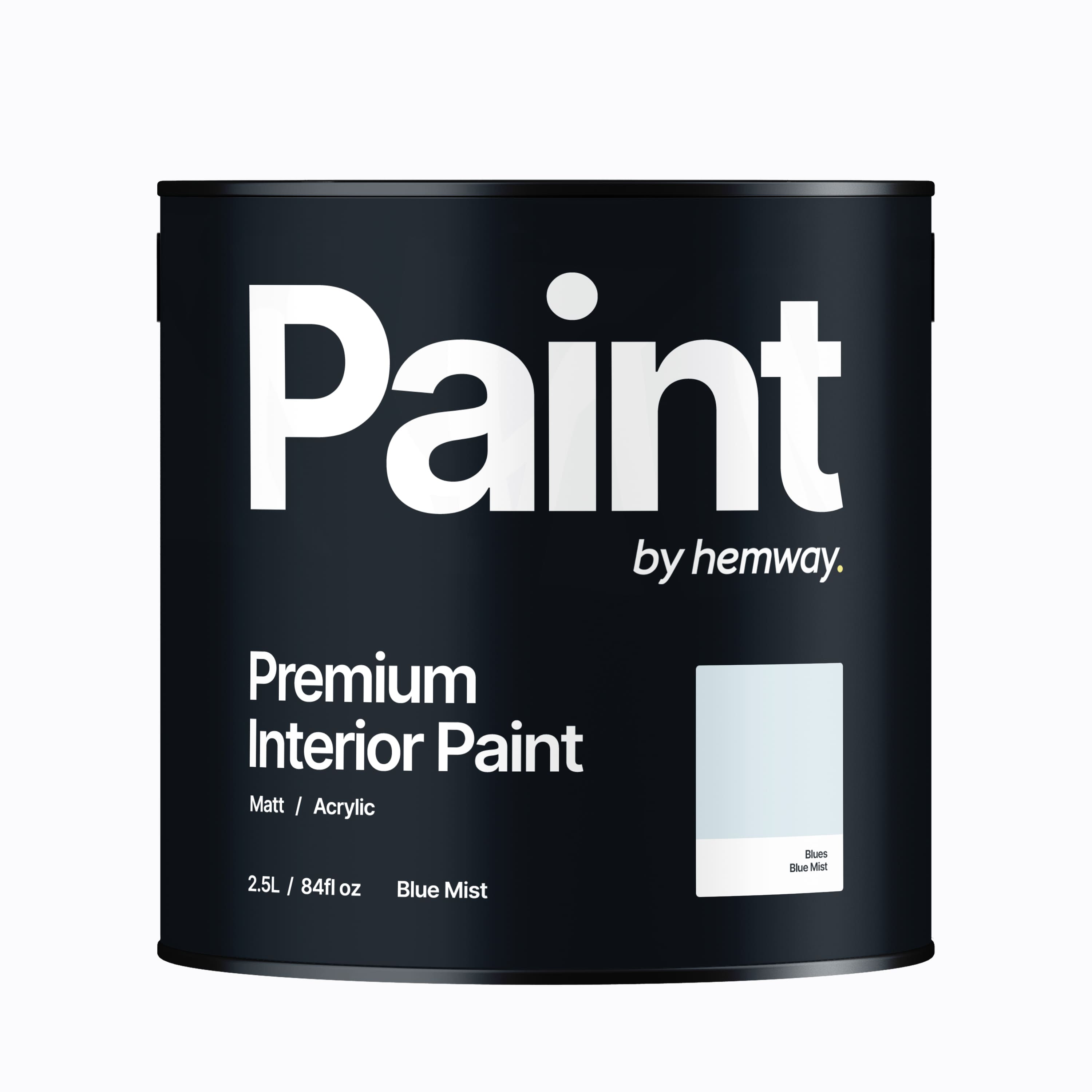 Wall Paint | Matt Emulsion Interior | Blue Mist | Acrylic | Latex