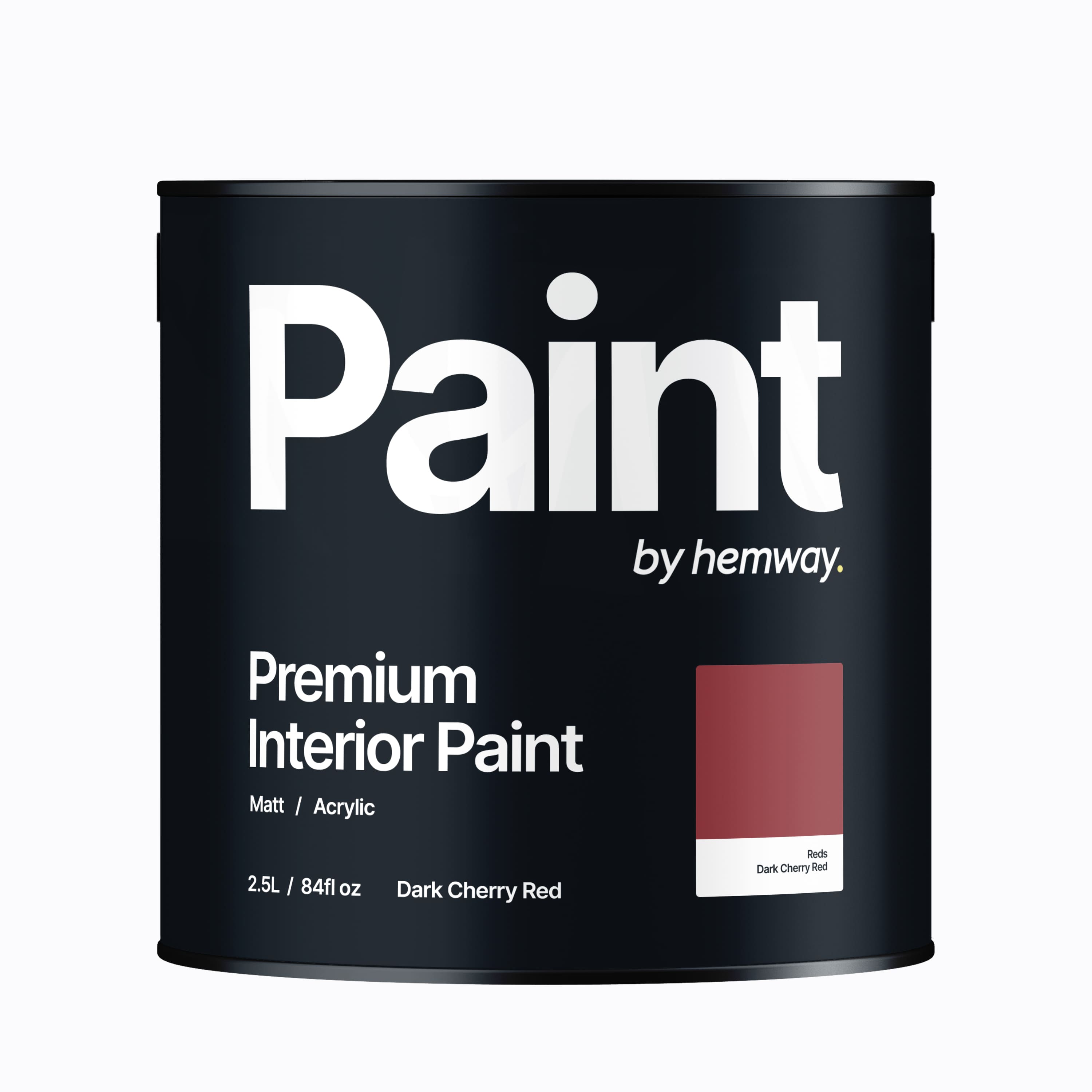 Wall Paint | Matt Emulsion Interior | Dark Cherry Red | Acrylic