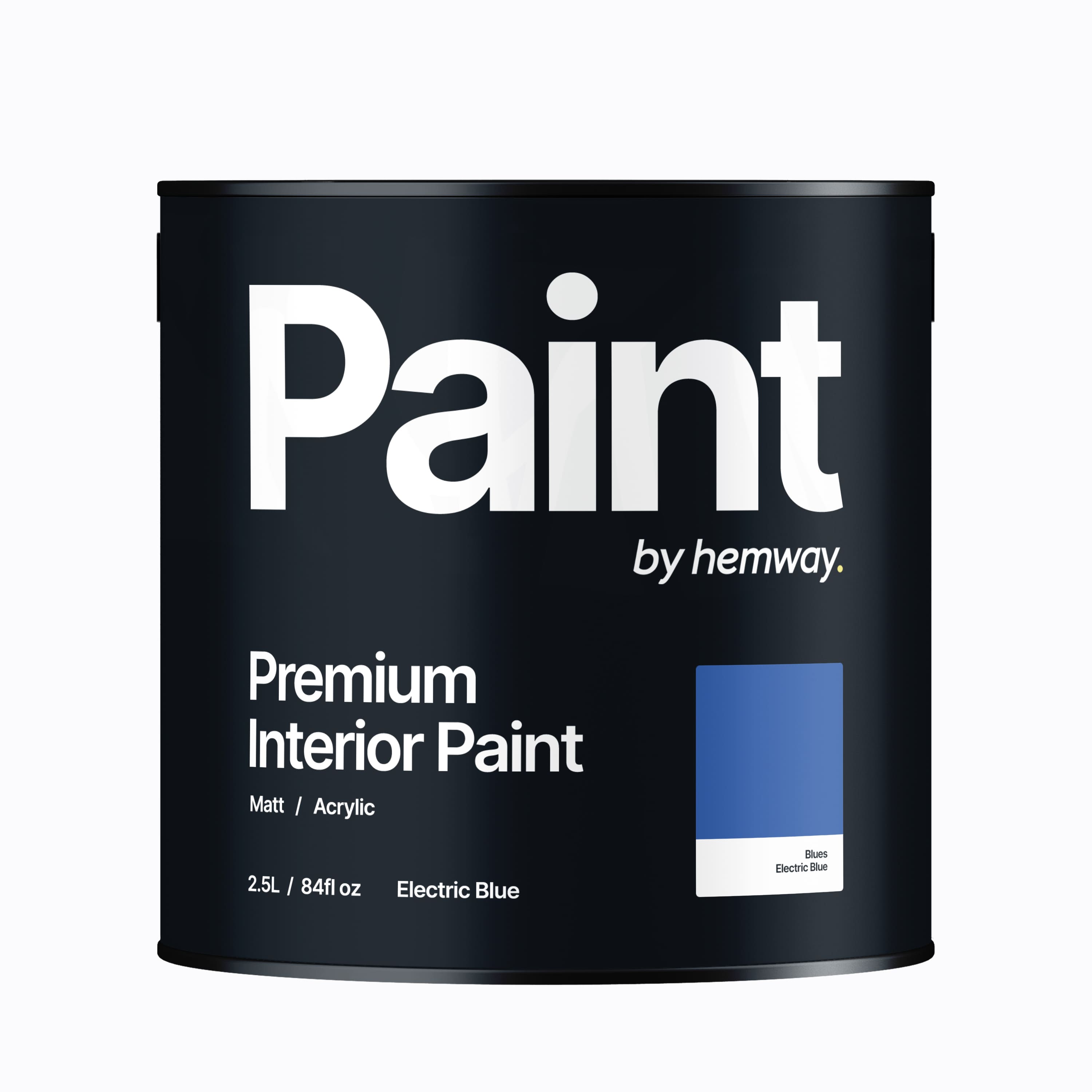Wall Paint | Matt Emulsion Interior | Electric Blue | Acrylic | Latex
