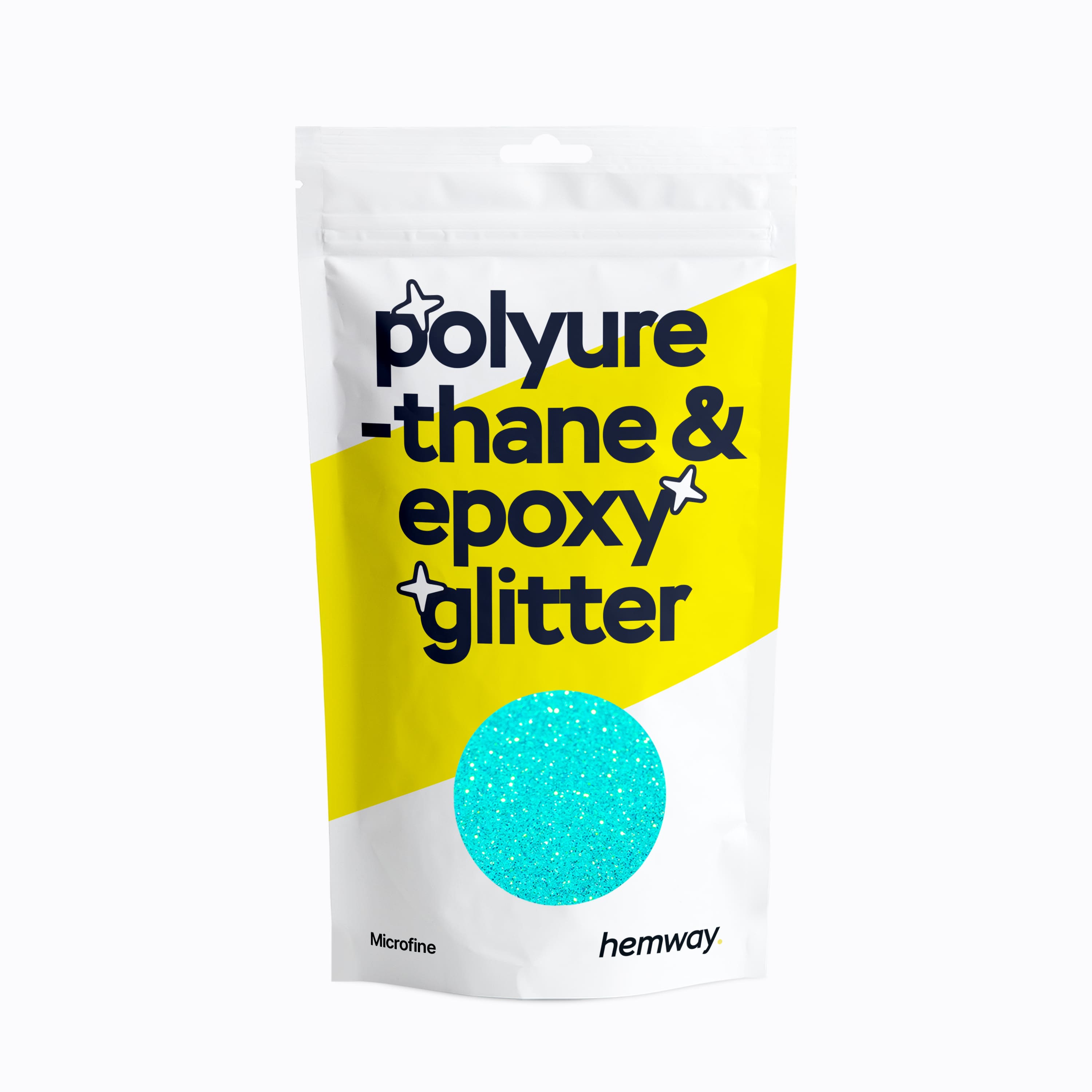Epoxy Resin Glitter | Fluorescent Blue | Polyurethane | Tumblers | Flooring