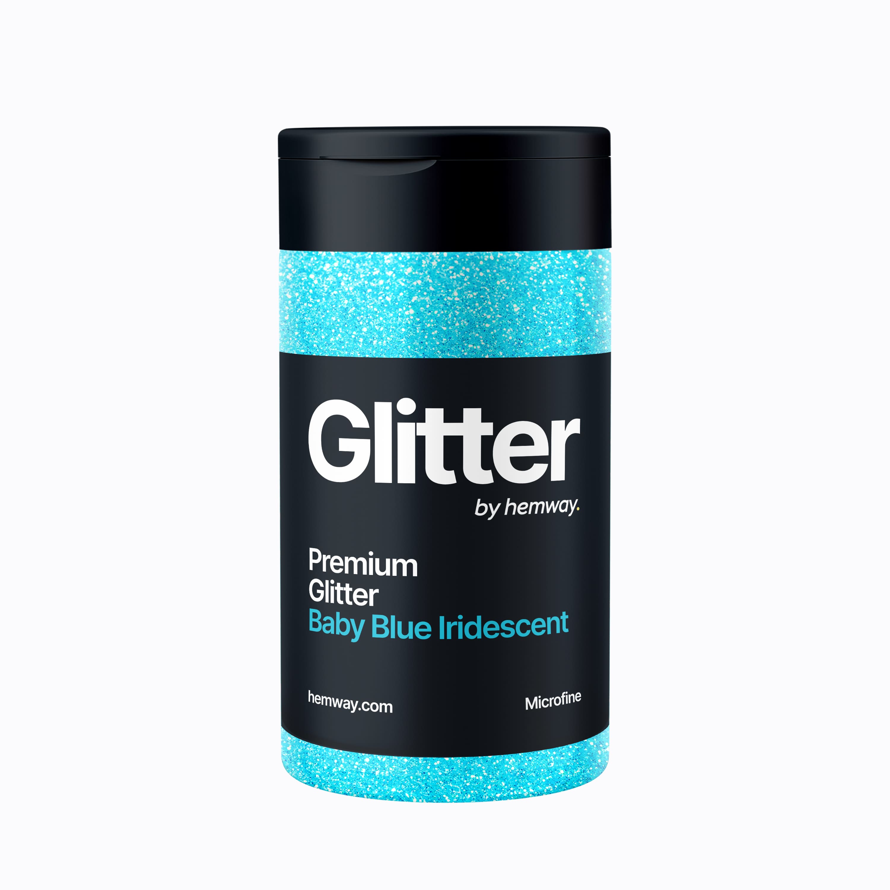 Glitter Shaker | Baby Blue Iridescent | Festival, Epoxy Resin, Crafts