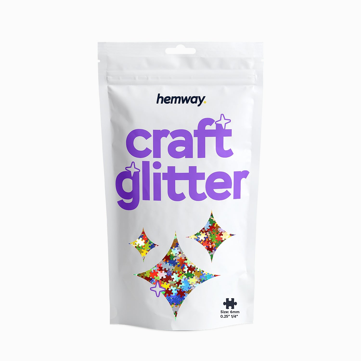 Shaped Craft Glitter | Puzzle | Epoxy Resin, DIY, Tumbler, Decoration
