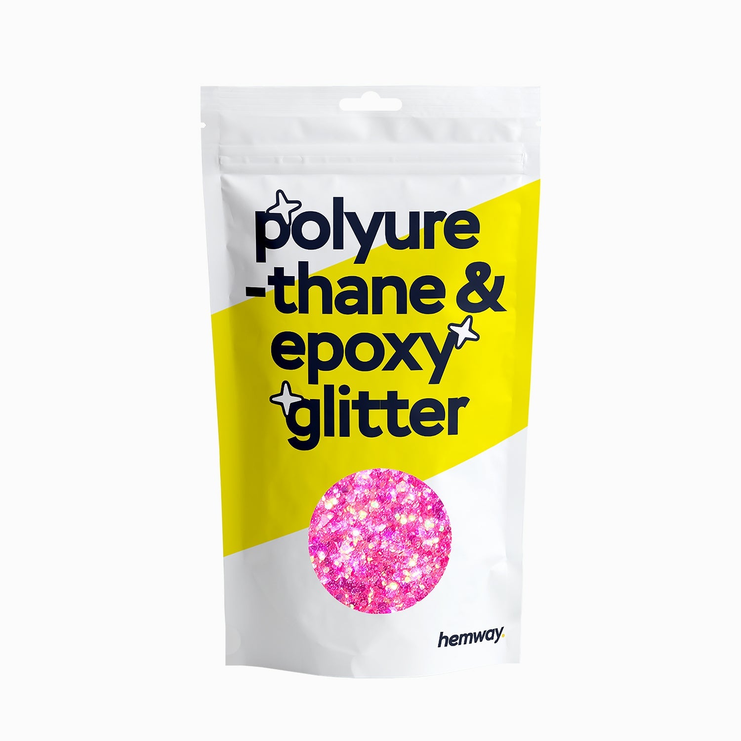 Mixed Epoxy Resin Glitter| Hot Pink Iridescent Mix | Polyurethane